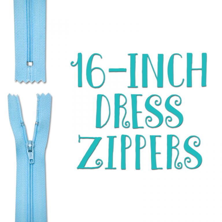 16-inch Dress Zippers - MyNotions